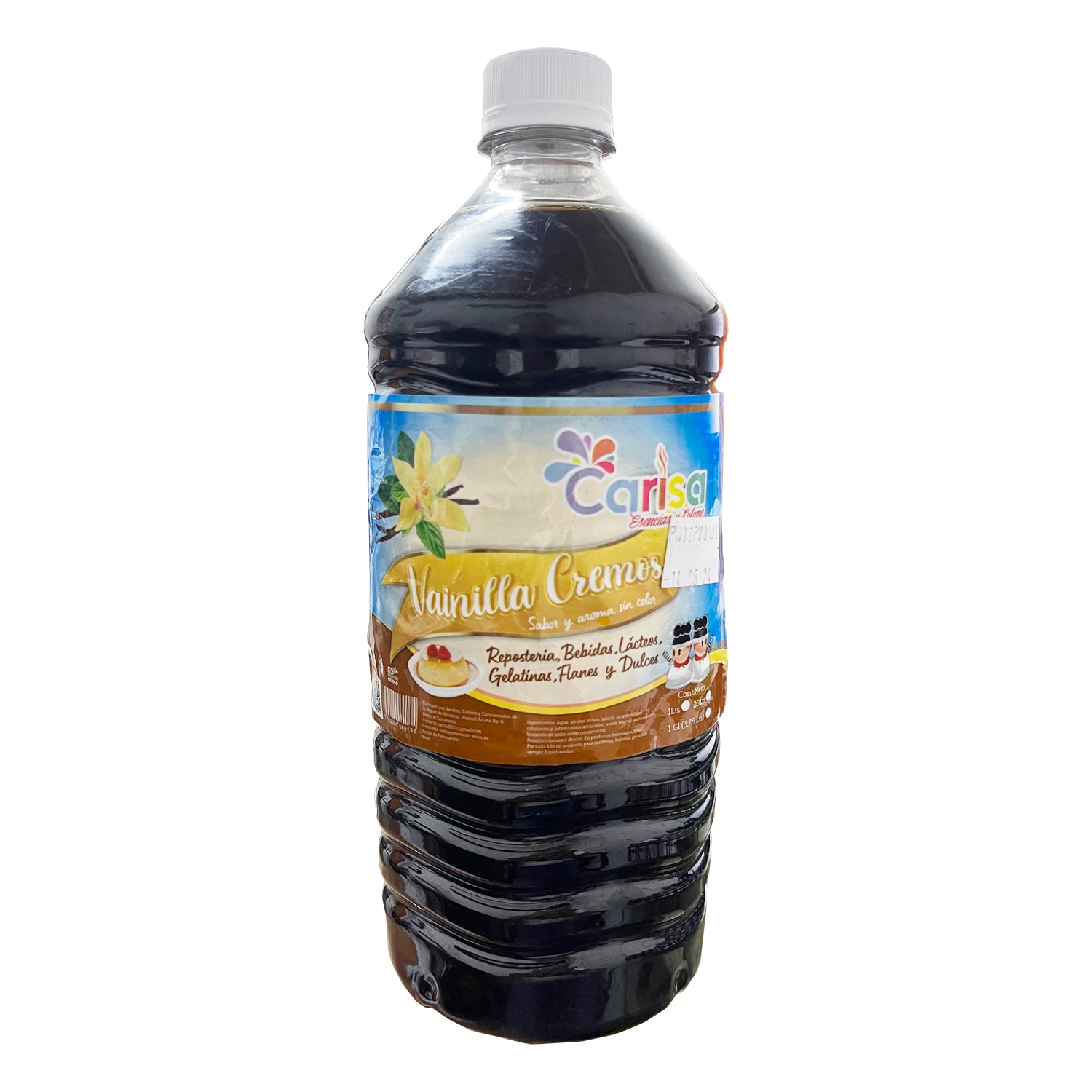 ESENCIA CARISA VAINILLA LITRO