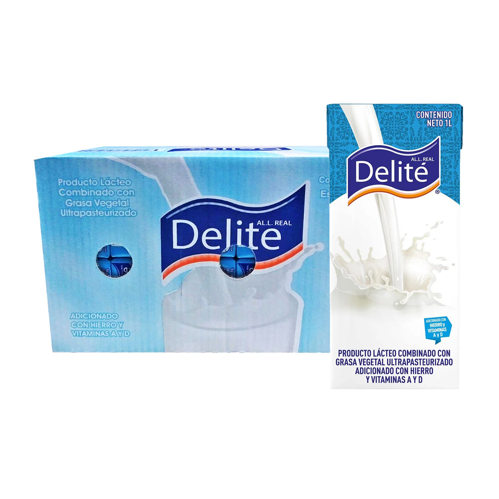 12 LT LECHE DELITE CAJA&